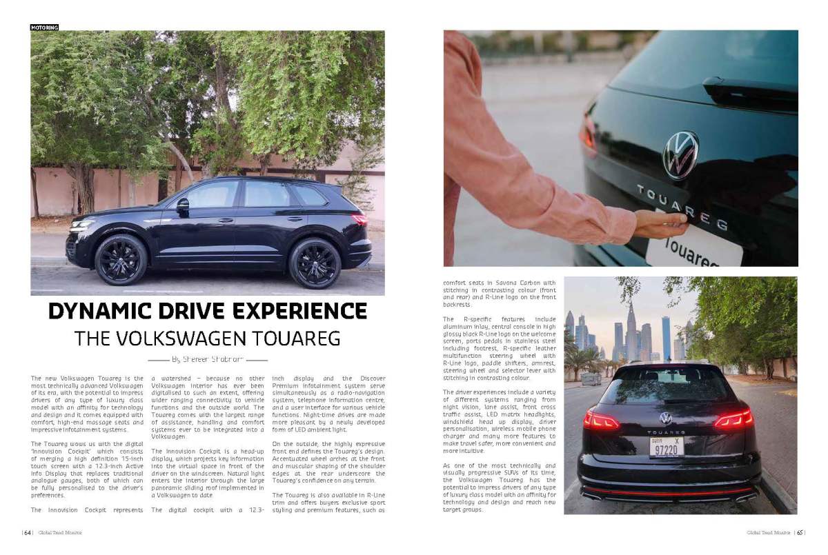 Dynamic Drive Experience: The Volkswagen Touareg – Business Insights