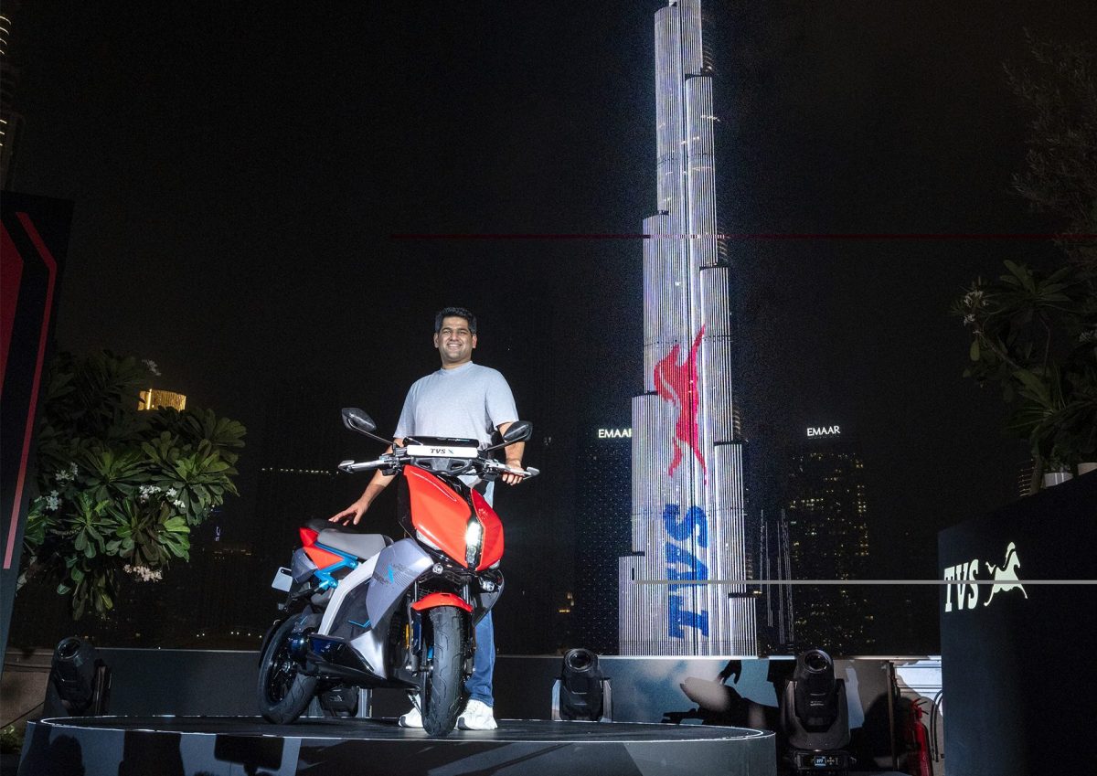 TVS Motor Company launches its revolutionary premium electric crossover ...