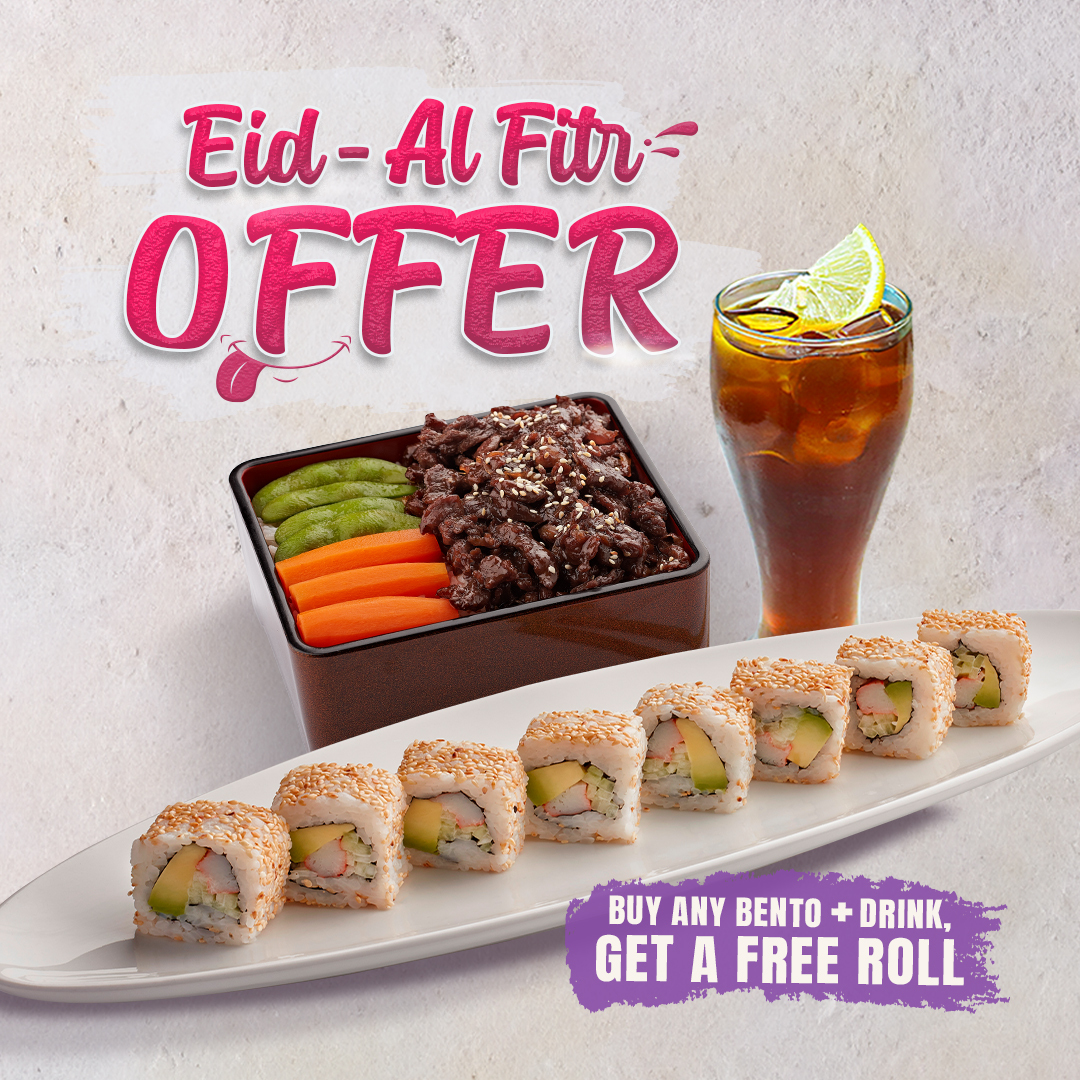 Sumo Sushi & Bento Celebrates Eid Al Fitr with Special Offers and ...
